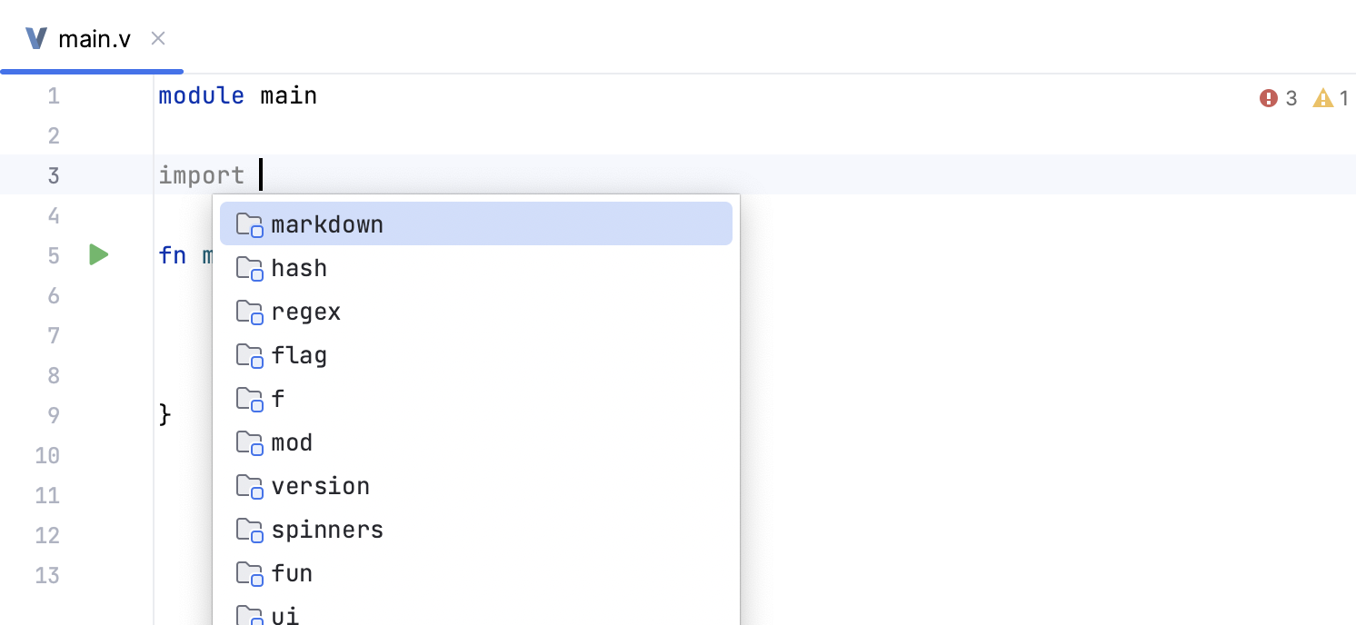 Vlang - IntelliJ IDEs Plugin | Marketplace