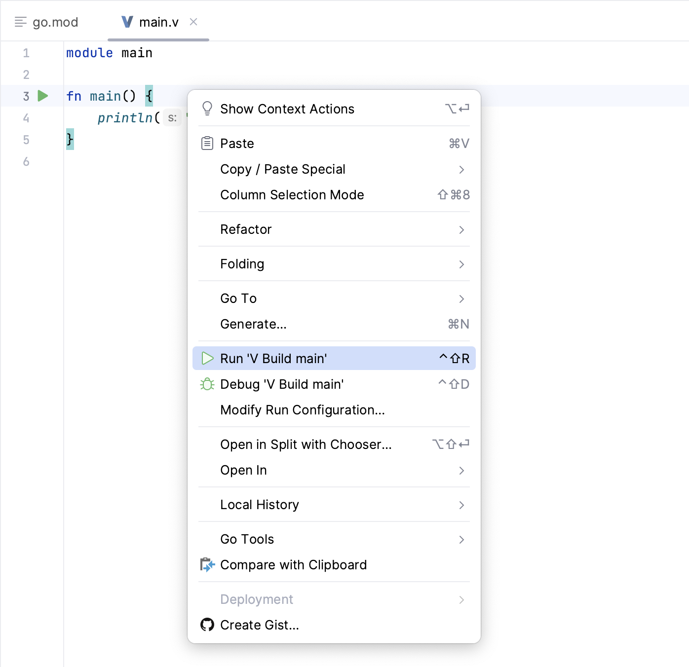 Vlang - IntelliJ IDEs Plugin | Marketplace