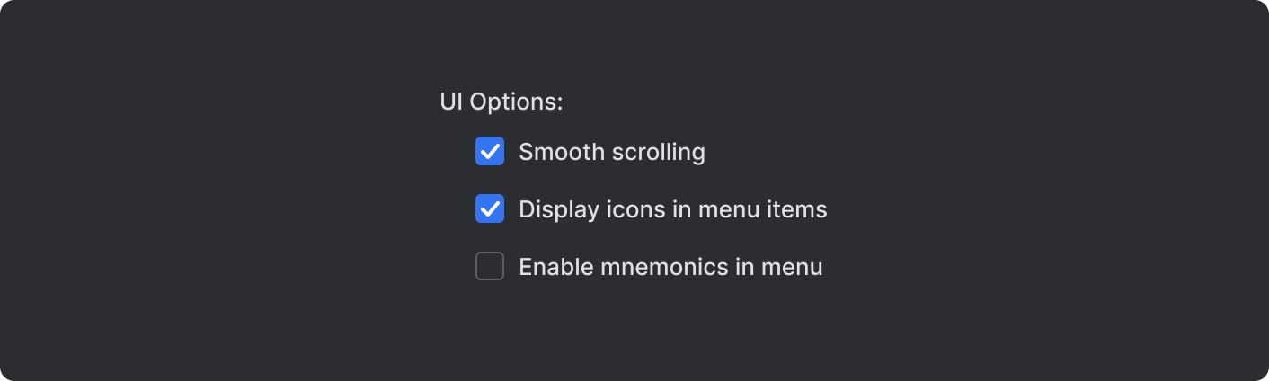 Checkbox | IntelliJ Platform Plugin SDK