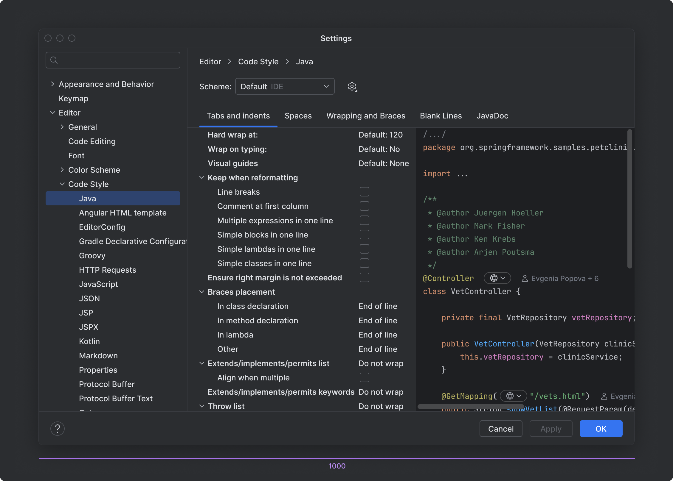 Window Sizes | IntelliJ Platform Plugin SDK