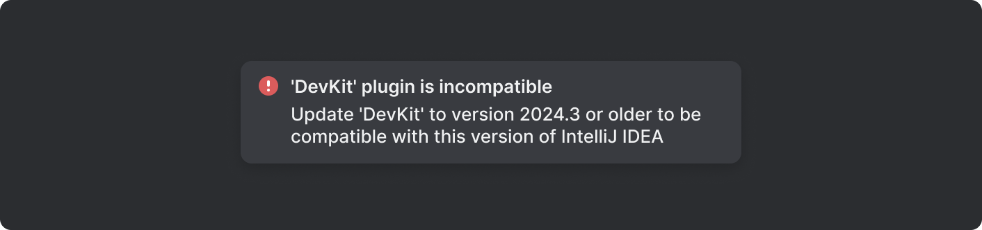 Notification Balloon | IntelliJ Platform Plugin SDK