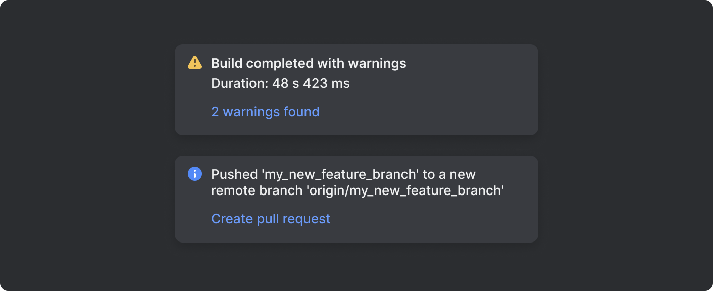 Notification Balloon | IntelliJ Platform Plugin SDK
