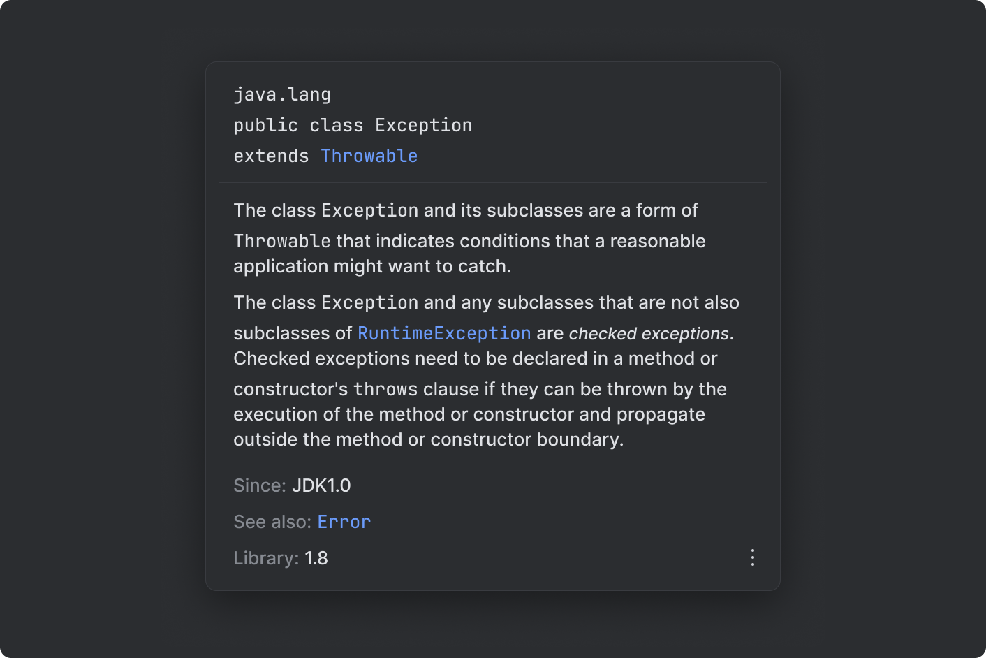 User interface overview | IntelliJ Platform Plugin SDK